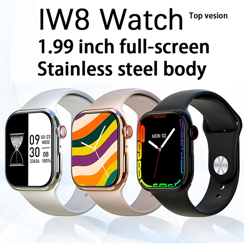 Smartwatch Relógio Inteligente IW8 IW8 Com Tela Quadrada NFC 1,99 ...