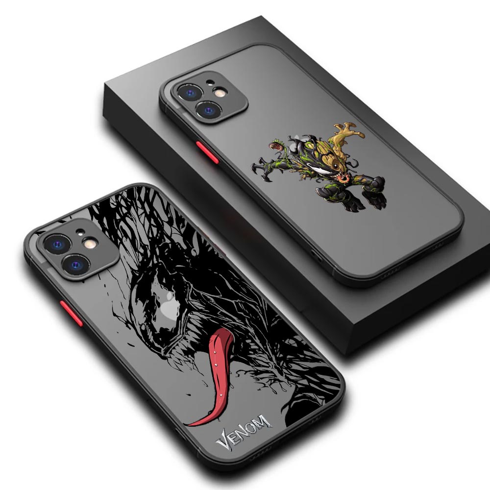 Venom Marvel Comics Venomized Groot Skin Feel Phone Capa Para iPhone 13 ...