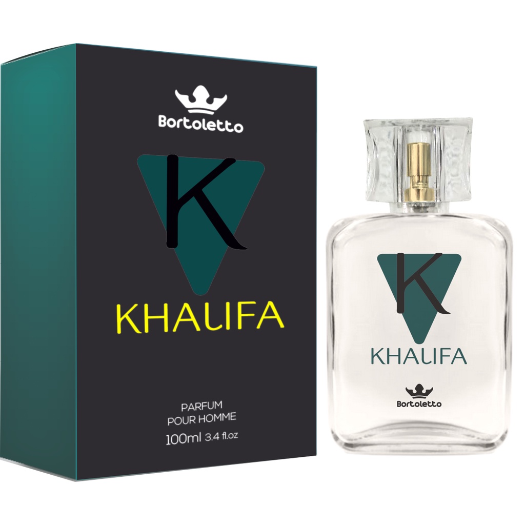 Perfume Masculino Khalifa 100ml ref. Importado | Shopee Brasil