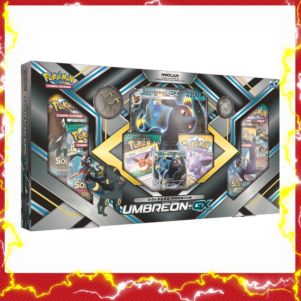 Box Premium Pokémon Umbreon-GX | Shopee Brasil