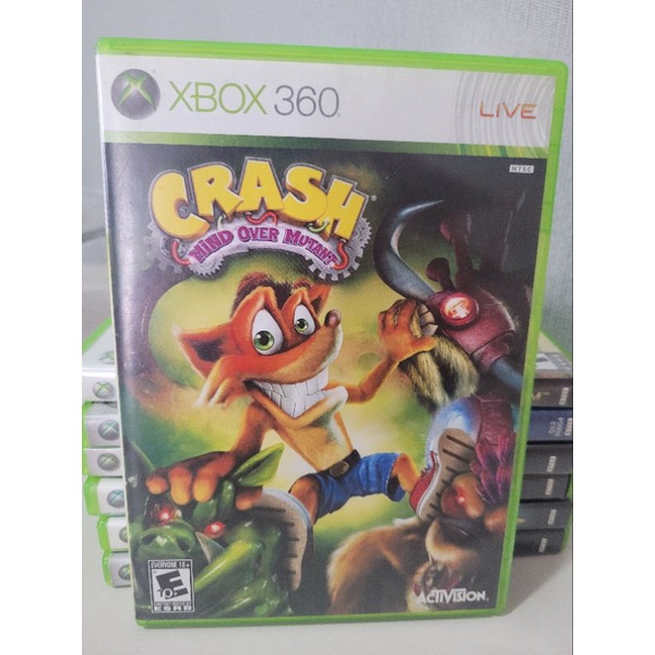 Crash mind over mutant (raro)xbox 360 original em mídia física | Shopee ...