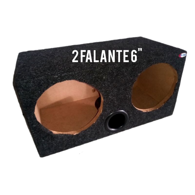 Caixa Vazia Para 2 Alto Falantê 6 Polegadas Duto de 2" | Shopee Brasil