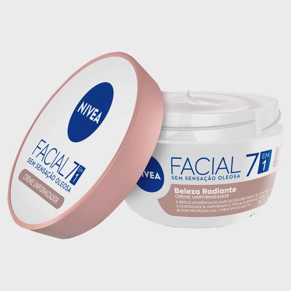 Nivea Creme Hidratante Facial Pele Negra 100g | Shopee Brasil