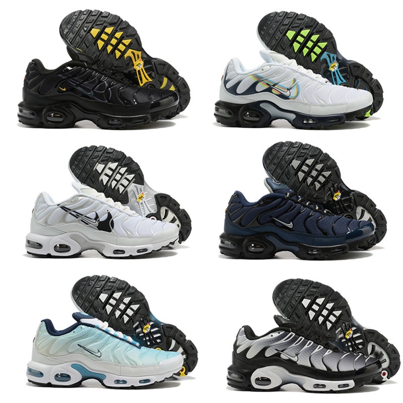 Estoque Pronto NK Air max PLUS TN Sapatos Esportivos Masculinos ...