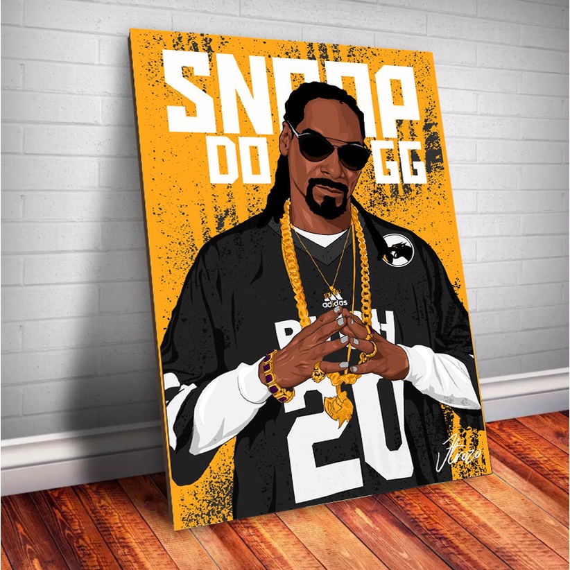 Placa decorativa MDF Snoop Dog (28x20 A4) Quadro parede & decoração ...