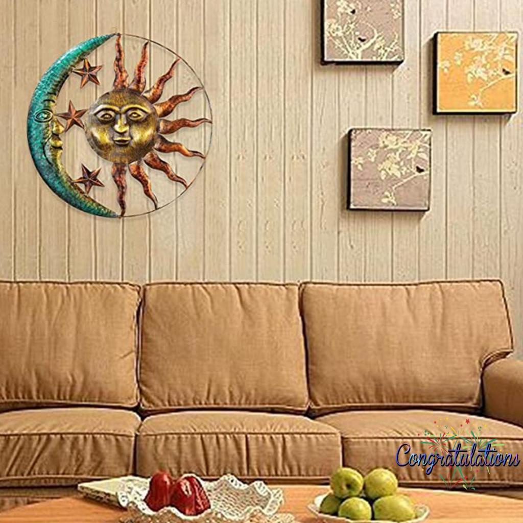 Decoração Da Parede Lua Cong-Sun , Revestimento De Ferro Forjado ...