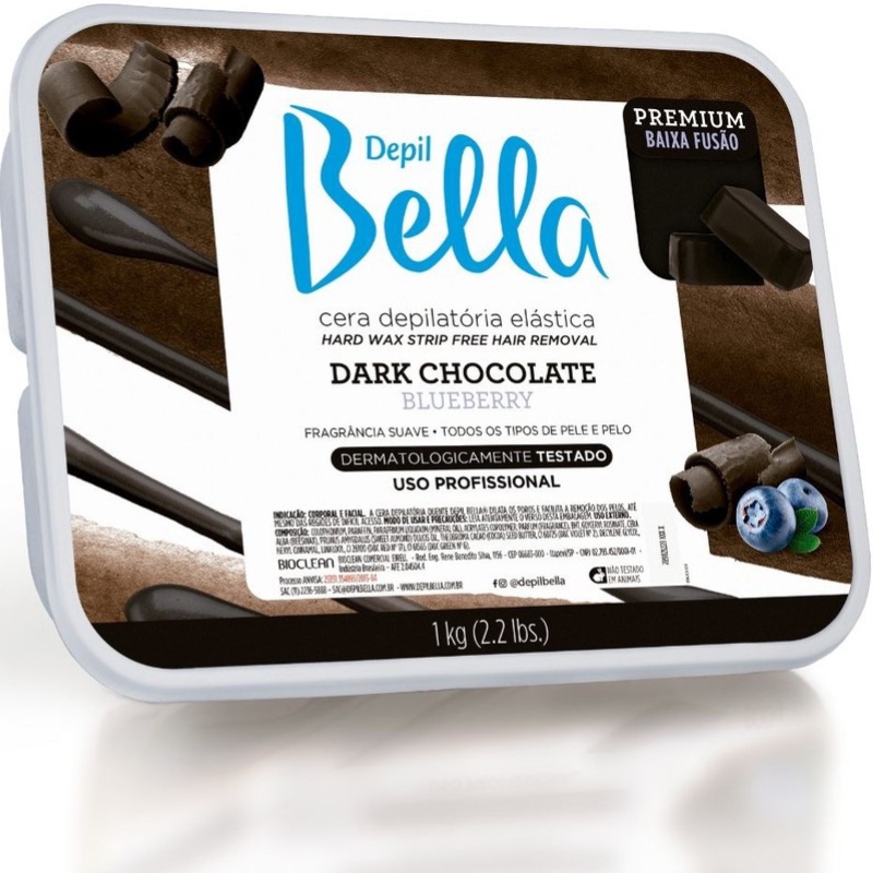 Cera Depilatória Quente Depil Bella Barra Profissional 1kg | Shopee Brasil