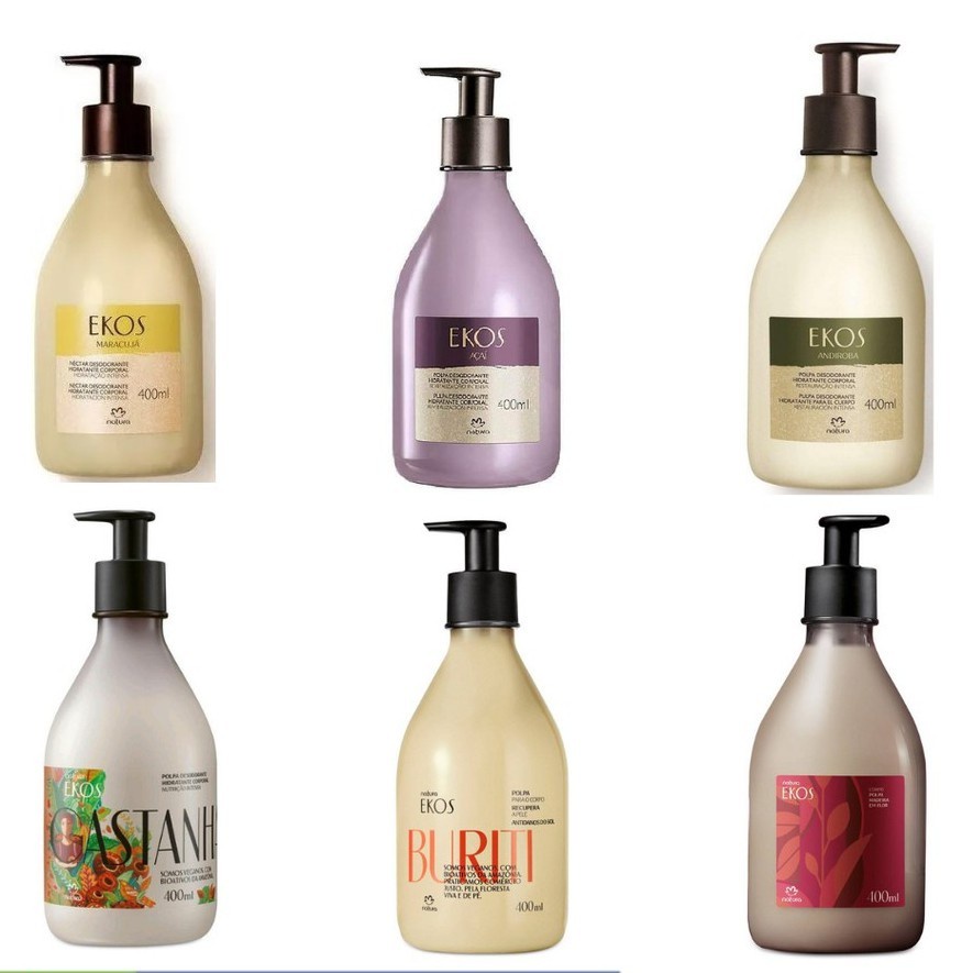 Hidratante Ekos 400 ml Natura Cosméticos Andiroba, Maracuja, Madeira em ...