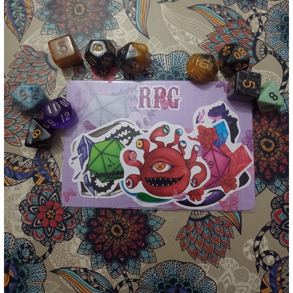 Pack de Stickers - RPG | Shopee Brasil