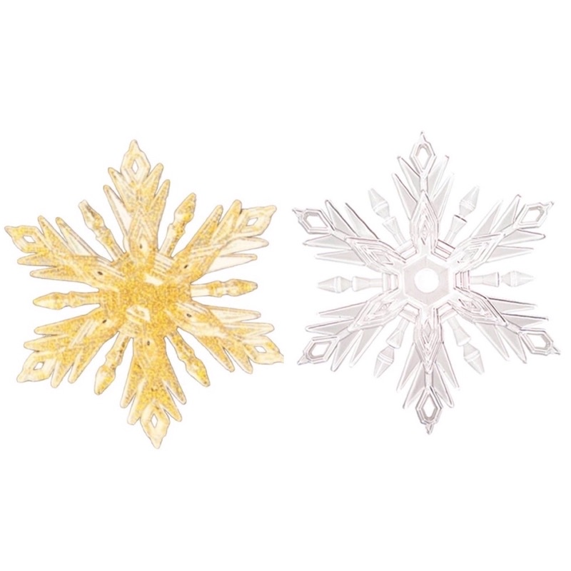 Resplendor em Acrílico Dourado ou Transparente 7cm - 10 Unidades ...