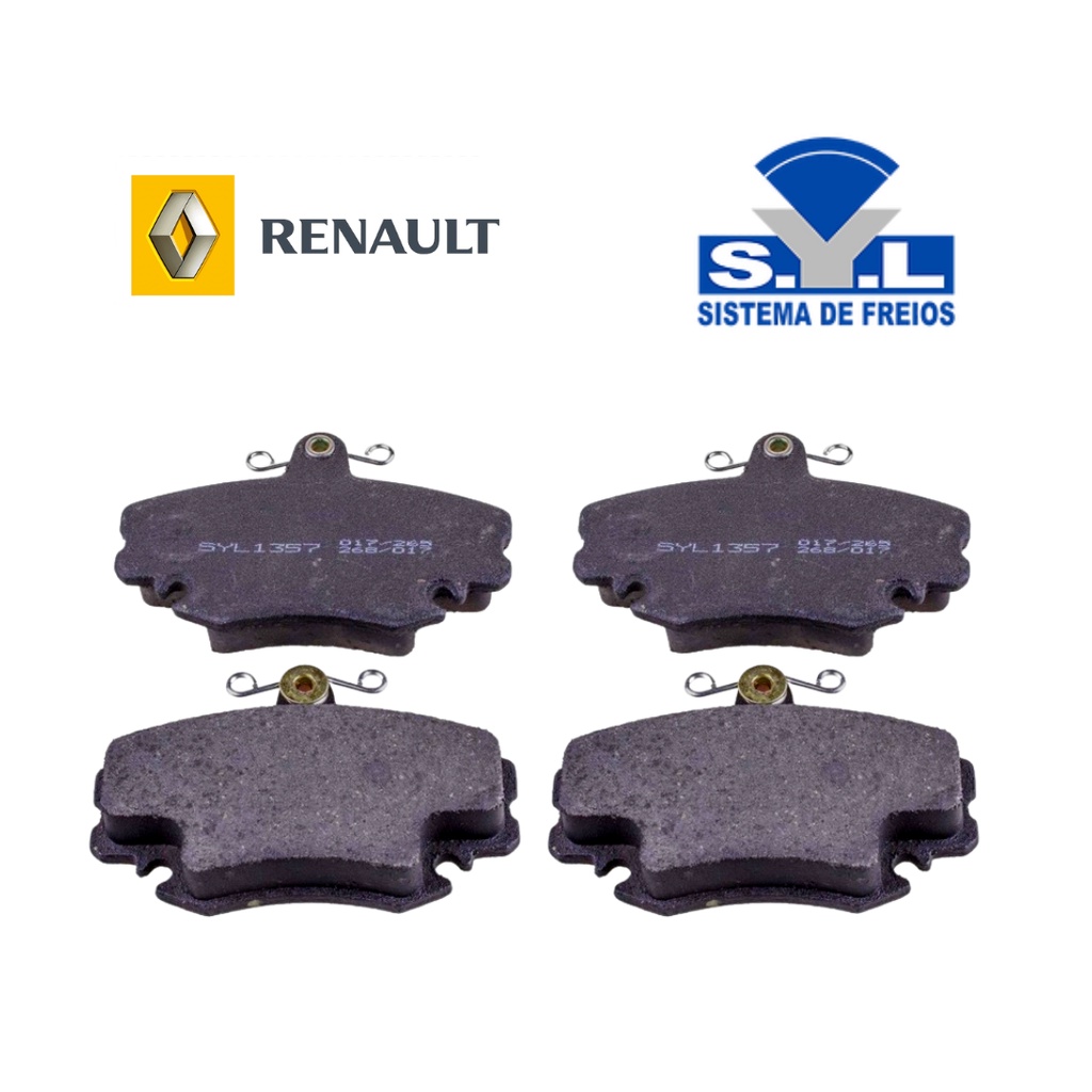 Jogo Pastilha Freio Dianteira Renault Sandero Logan 2007 2008 2009 2010 ...
