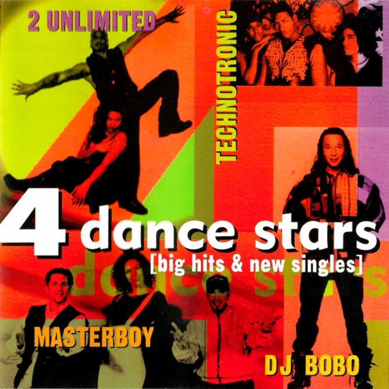 Cd 4 Dance Stars Polygram original usado flash house dance 90's ...