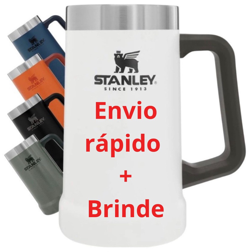 Caneca termica stanley com alça 709 ml grande | Shopee Brasil