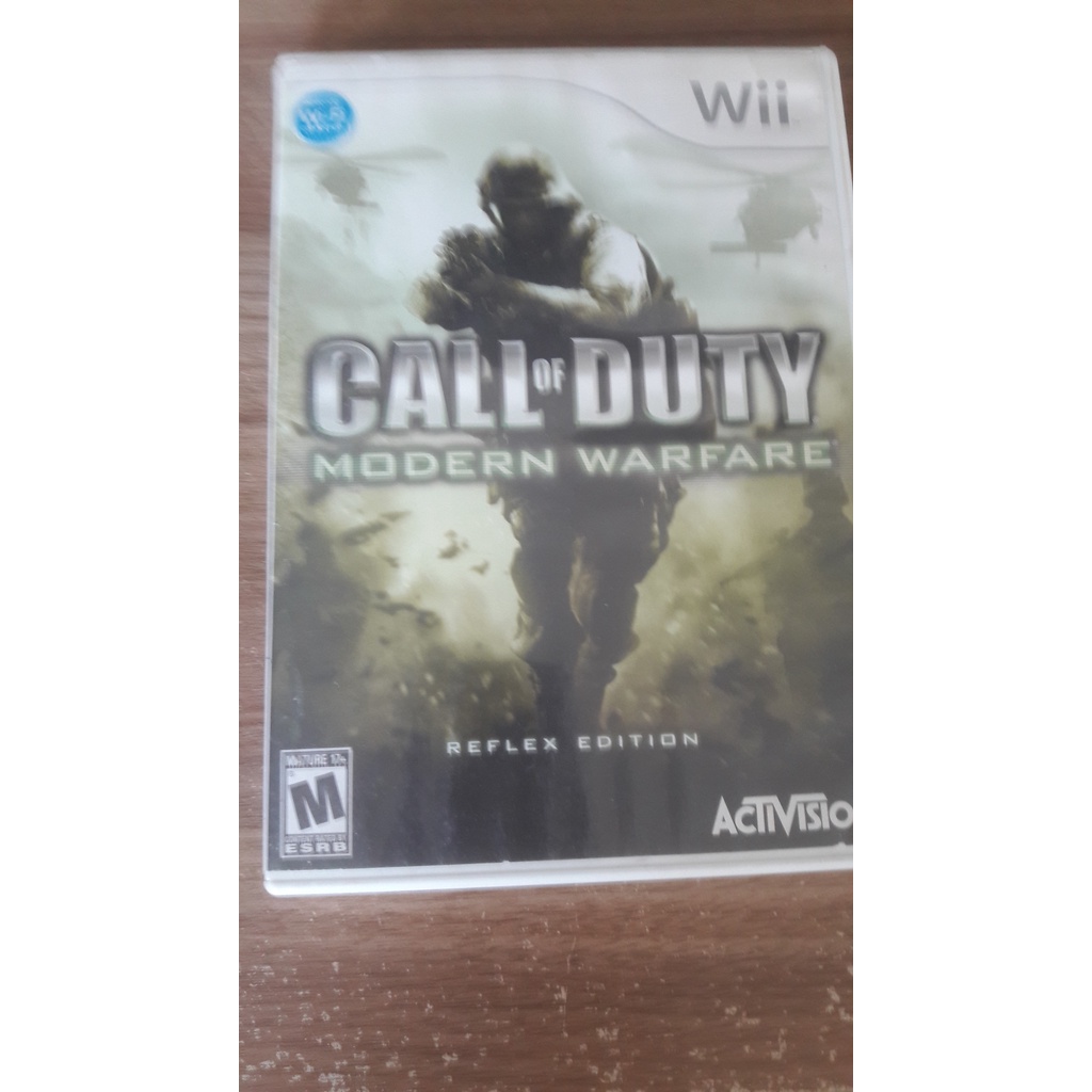 Game Call of Duty Modern Warfare Original Wii Capcom jogo - Escorrega o ...