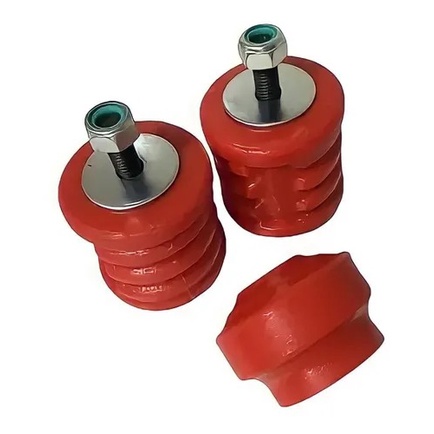 Kit Coxins Laterais + Coxim Frontal Vw Ap/cht Em Pu Vermelho | Shopee ...