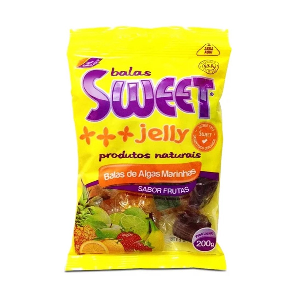 Bala Sweet Jelly 200g | Shopee Brasil