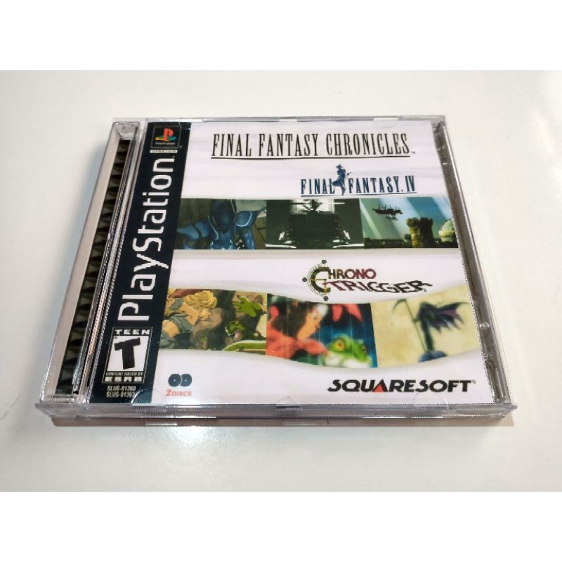 Final Fantasy Chronicles Final Fantasy 4 e Chrono Trigger (2 Discos ...