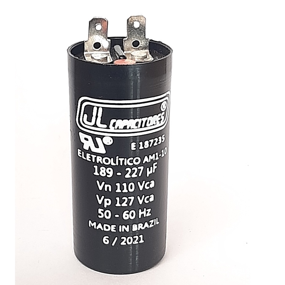 Micro Capacitor Partida 189 - 227uF JL | Shopee Brasil
