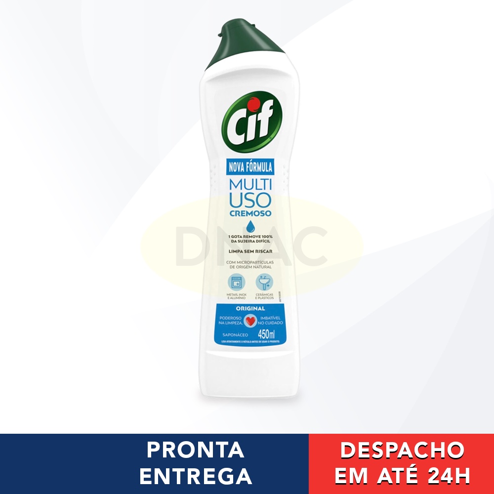 Cif Cremoso Saponáceo Líquido Multiuso Para Limpeza Banheiro E Cozinha ...
