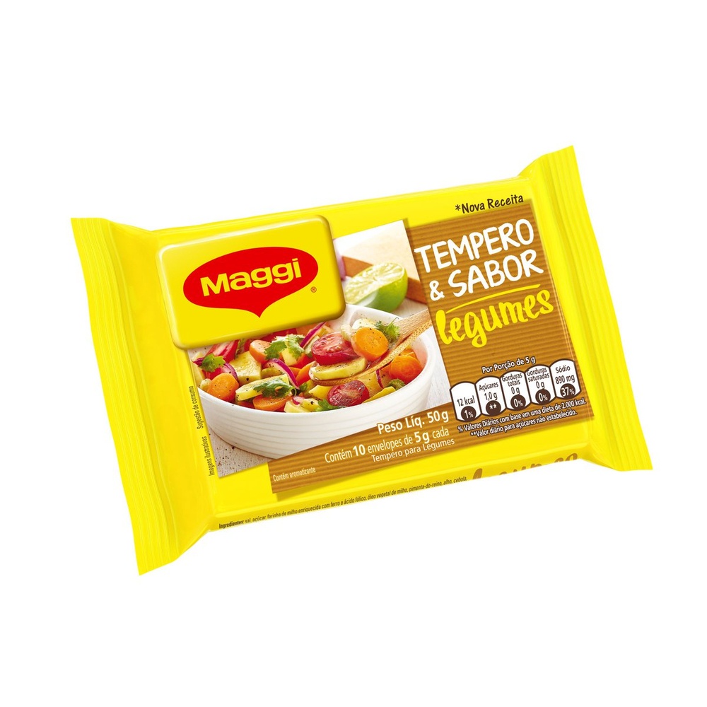 MAGGI Tempero & Sabor Legumes 50g | Shopee Brasil