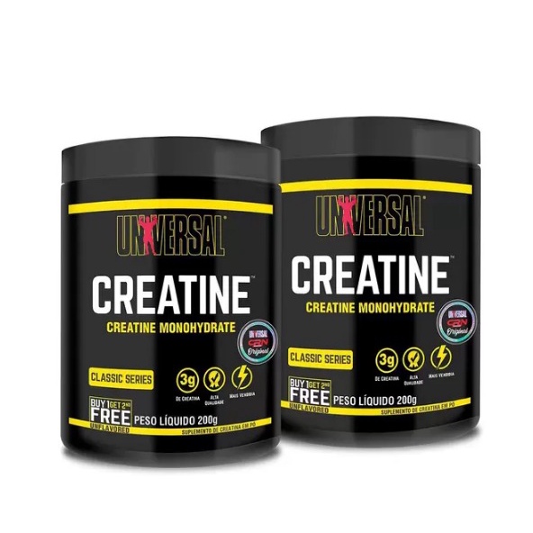 Creatina universal 2x200gr - Universal Nutrition | Shopee Brasil