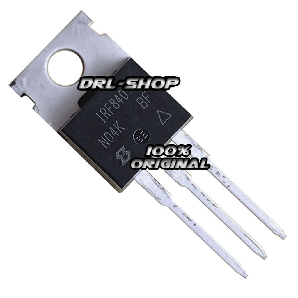 Irf840 Transistor Mosfet IRF840 irf840 PBF 100% Original | Shopee Brasil