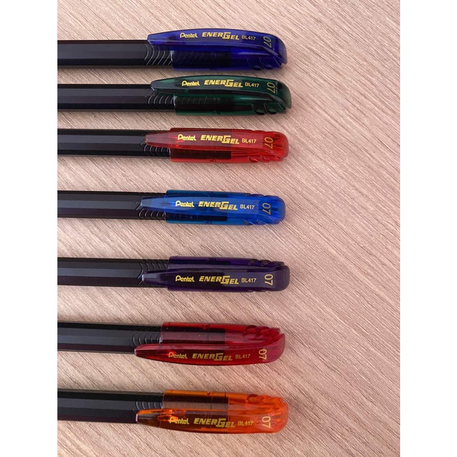 Caneta Pentel Energel Makkuro Bl417 0,7 Mm - UNIDADE | Shopee Brasil