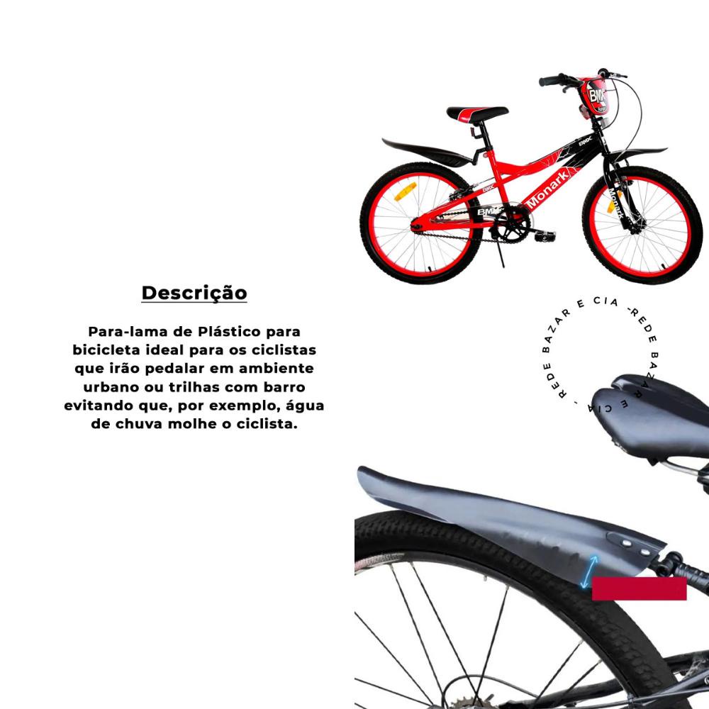 Par Paralamas Bike Bicicleta Aro 26 - 29 Dianteiro Traseiro | Shopee Brasil
