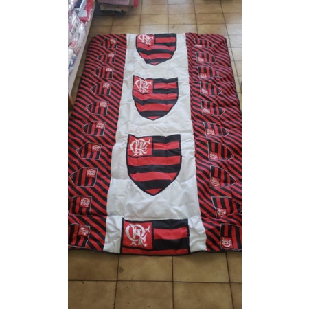 Edredom Flamengo Solteiro. | Shopee Brasil