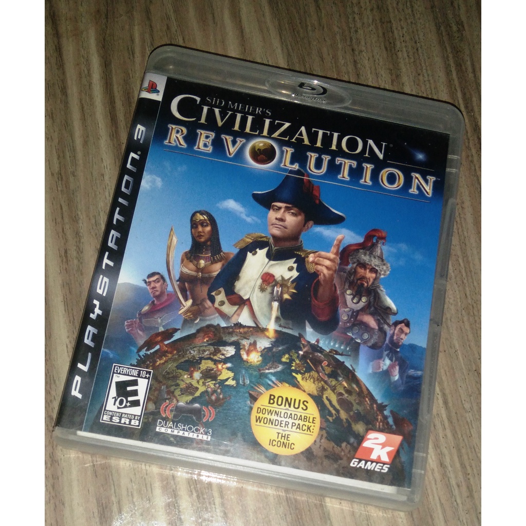 Civilization Revolution Mídia Física Original PS3 | Shopee Brasil