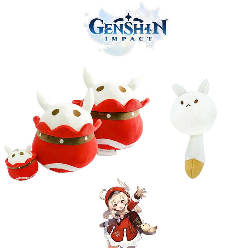 13-40cm Genshin Impact Klee Bomb Dodoco Plush Doll Pendant Soft Stuffed ...