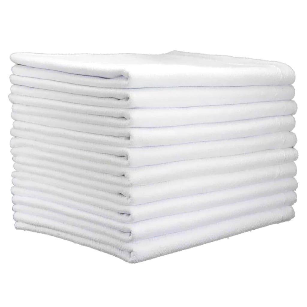 Pano De Chão Atacado Branco Kit Com 10 Peças | Shopee Brasil