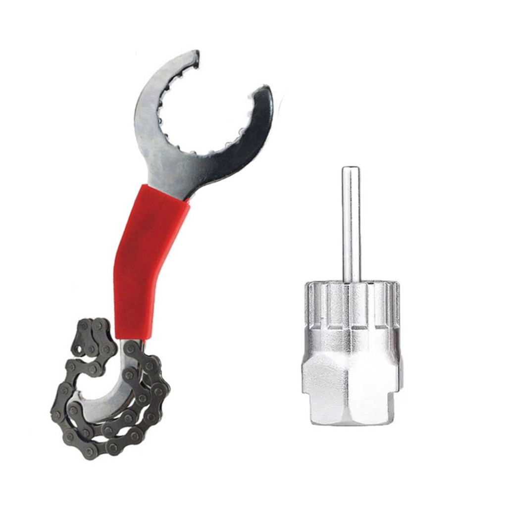 Chave Extrator De Cassete E Disco Central Roda Livre Catraca Bike + Chave Extratora De Cassete ...