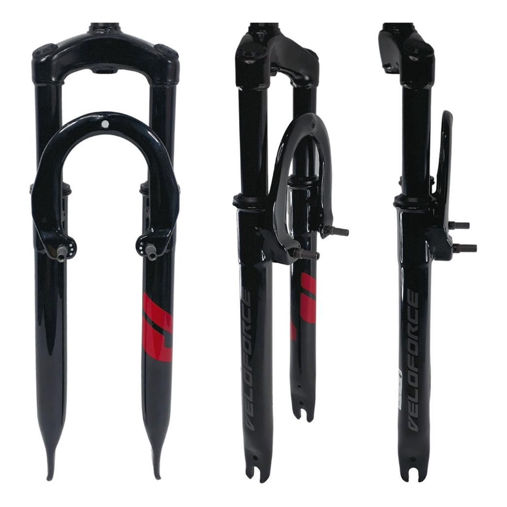 Garfo Suspensao Bike Aro 26 Para Bicicleta Mtb 21,1mm com Rosca Freio V-brake | Shopee Brasil