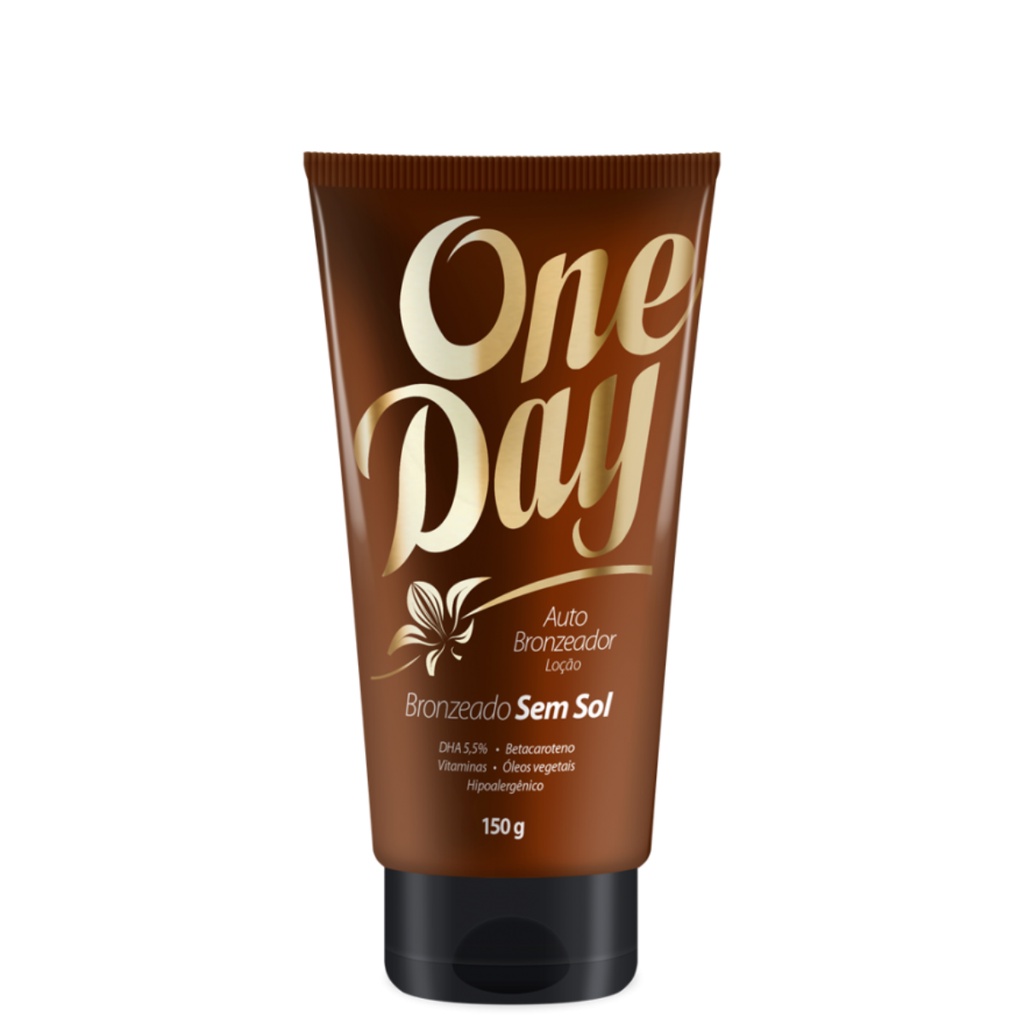Auto Bronzeador Bronzeado Sem Sol Auto Bronzeador Loção One Day 150g ...