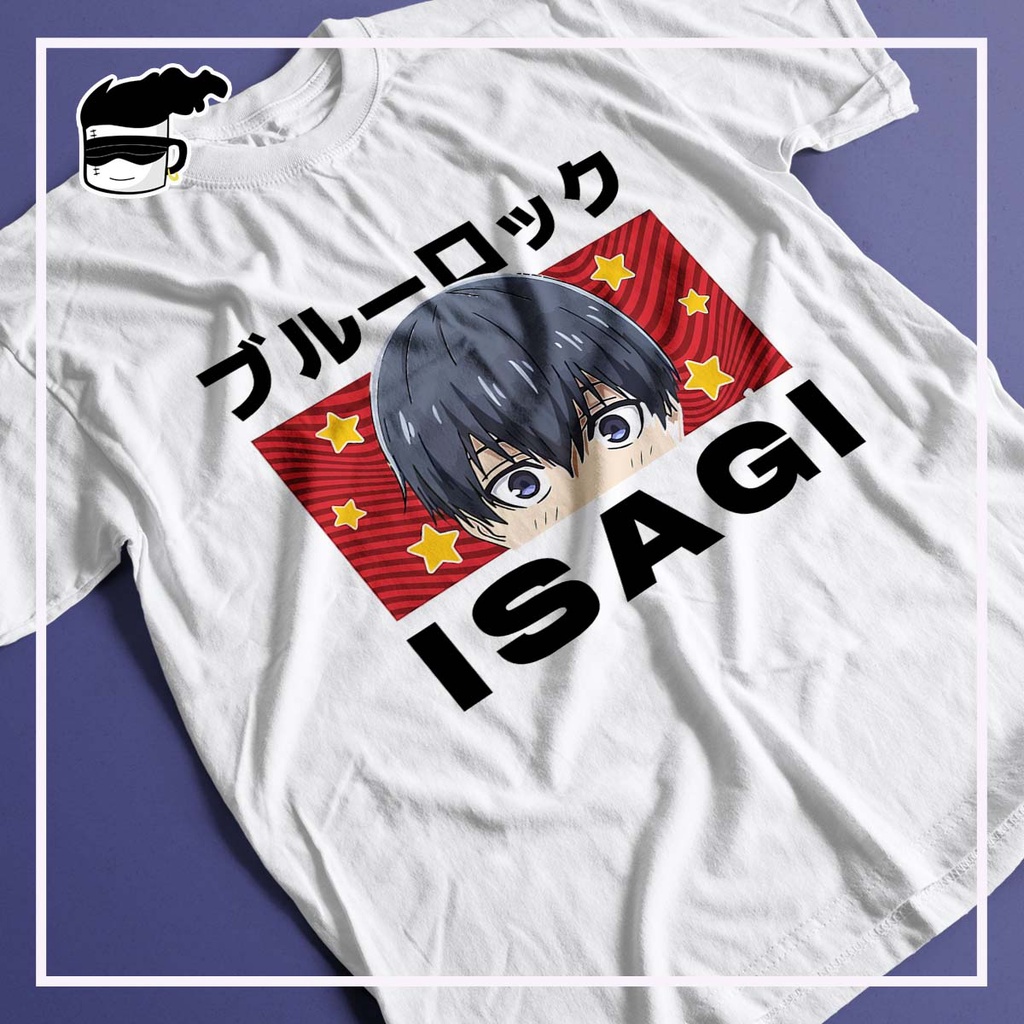 Camiseta Blue Lock Isagi Unissex Camisa Blusa Anime | Shopee Brasil