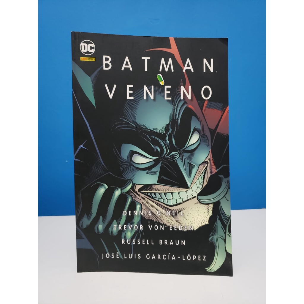 Batman Veneno Panini Capa Cartão | Shopee Brasil