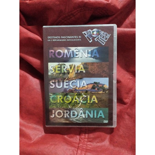 dvd globo repórter destinos fascinantes 3 - 2 discos | Shopee Brasil