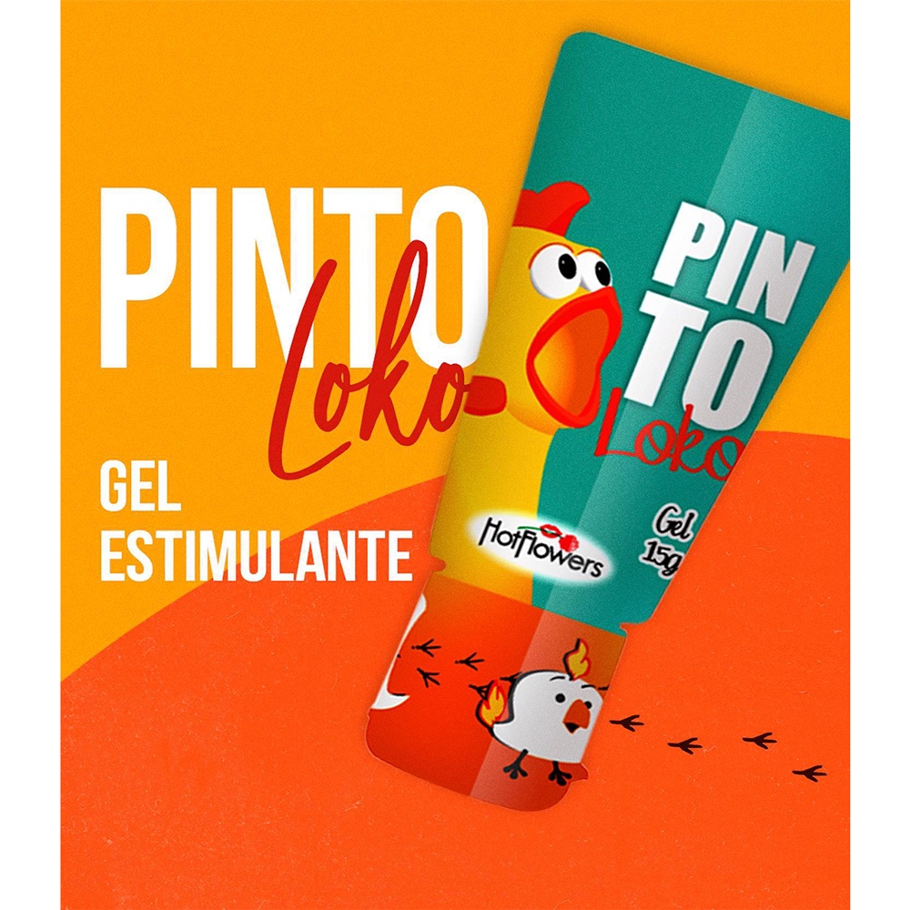 Gel Estimulante Masculino Pinto Loko 15g - Hot Flowers | Shopee Brasil