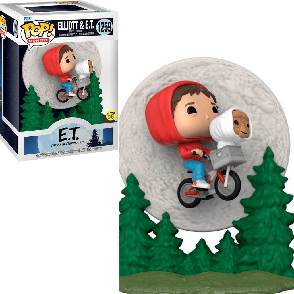 Funko Pop ET e Elliot GITD 1259 Moment Et O Extraterrestre | Shopee Brasil