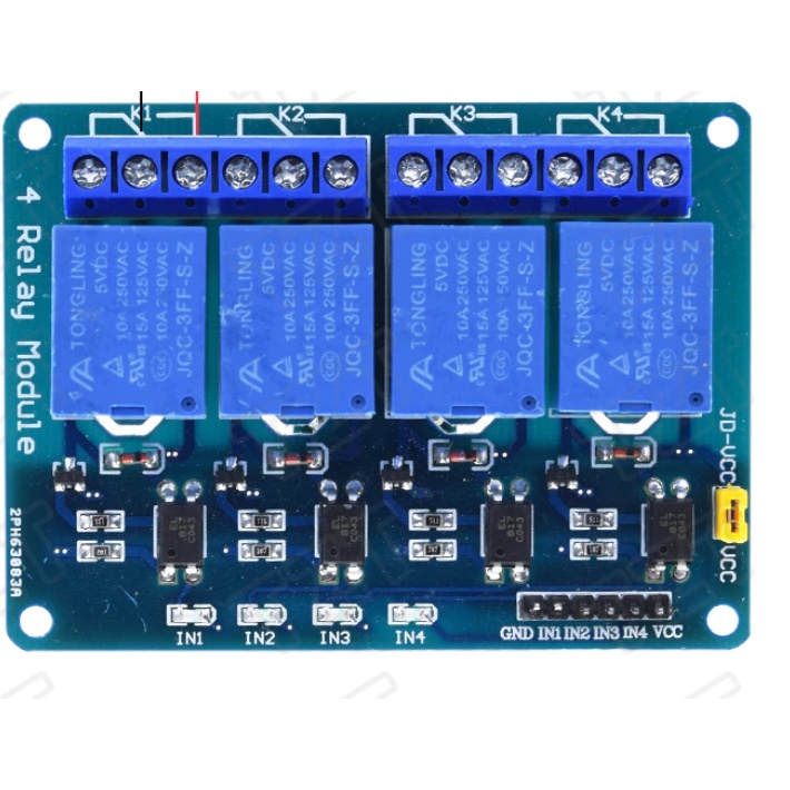 Modulo De 4 RelÉ 4 Canais 5v Arduino ProgramaÇÃo Esp8266 Esp32 Projetos 6862