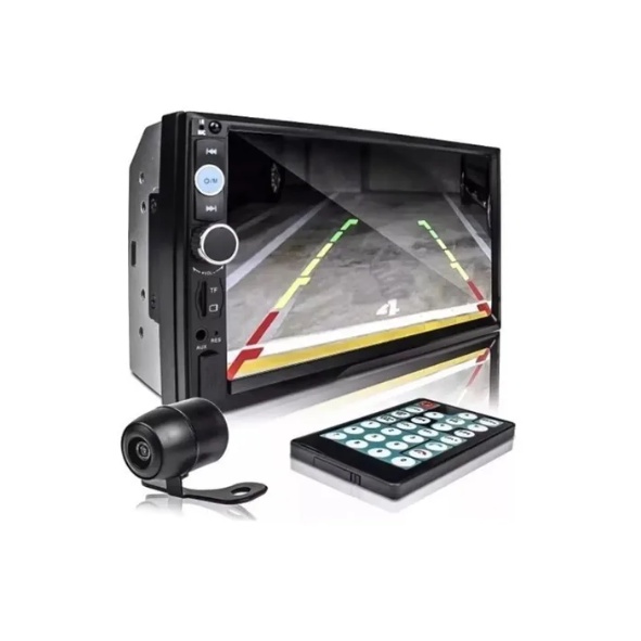 Central Multimídia Mp5 2 Din Touch+ Espelha Android Ios | Shopee Brasil