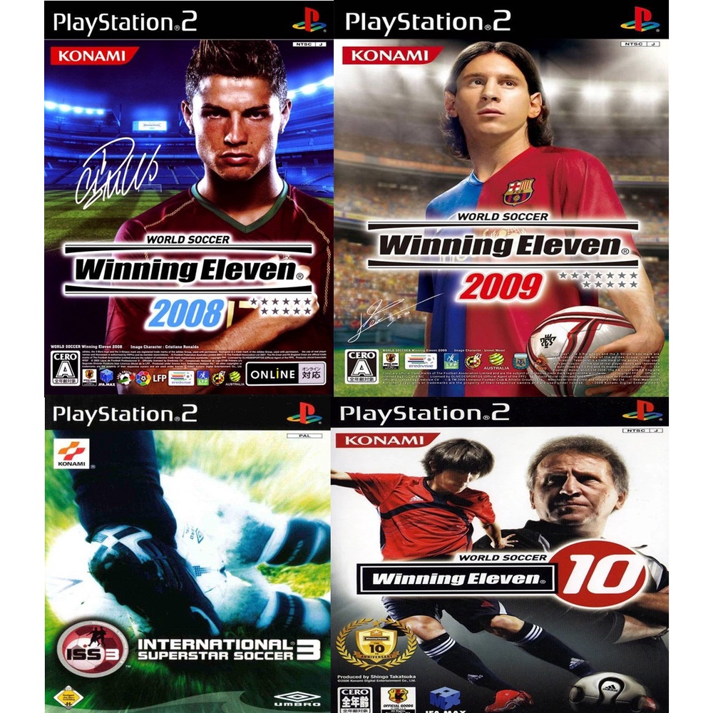 Kit Winning Eleven The Best + International Football Club com 4 Jogos ...