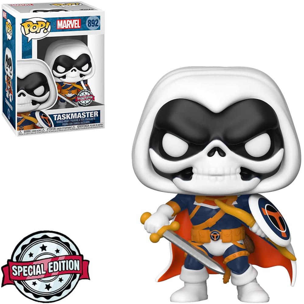 FUNKO POP MARVEL EXCLUSIVE - TASKMASTER 892 NOVO ORIGINAL | Shopee Brasil