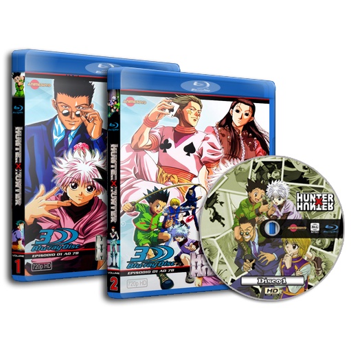 Blu-ray Hunter x Hunter (2011) - Série completa com filmes. | Shopee Brasil