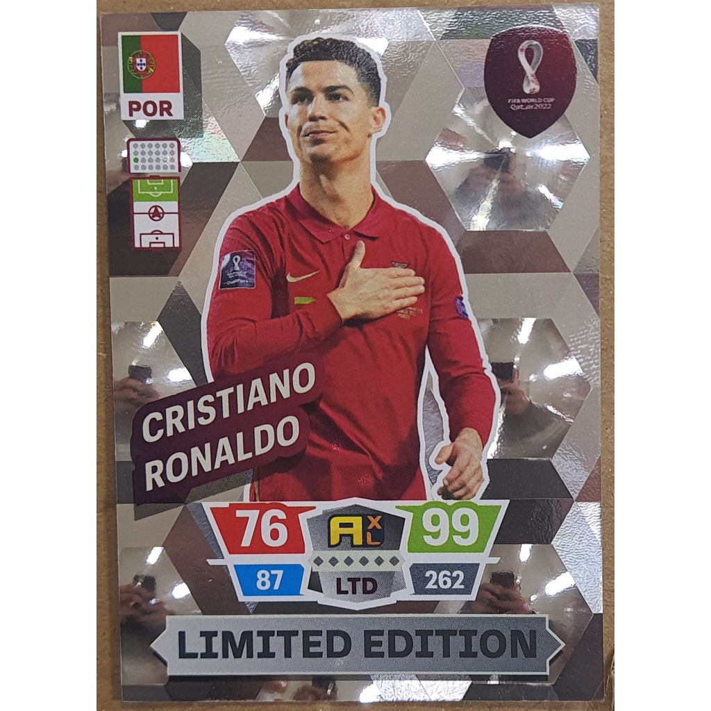 Card Cristiano Ronaldo Limited Edition - Copa Do Mundo 2022 | Shopee Brasil