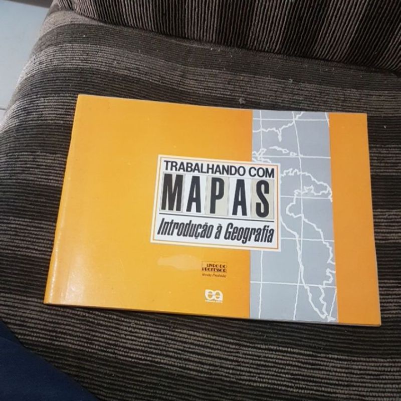 Livro trabalhando com mapas | Shopee Brasil