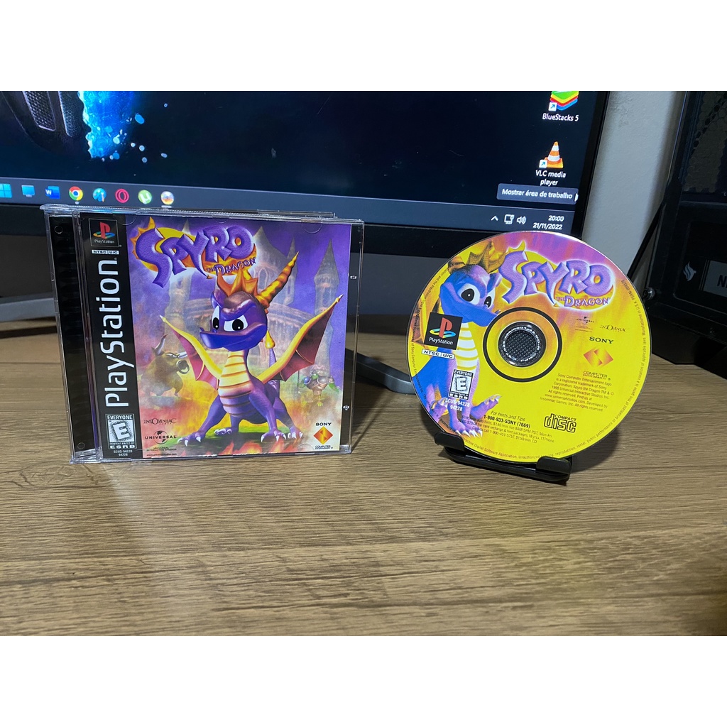Spyro The Dragon para PS1 | Shopee Brasil