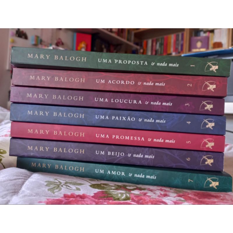 Coleção - 7 livros da série "Clube dos Sobreviventes", da Mary Balogh ...