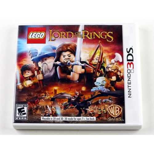 Lego The Lord Of The Rings Original Nintendo 3ds | Shopee Brasil